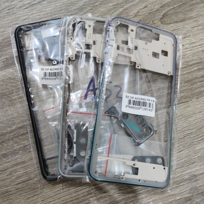 Jual bezzel/besel/middle frame/tulang rangka samping Oppo A52/A92 ...