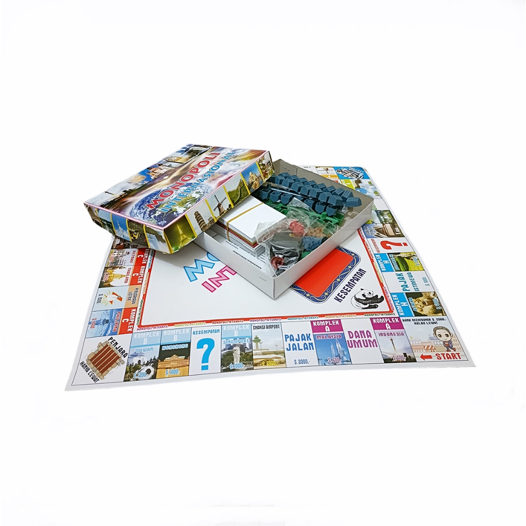 Jual Permainan Papan Monopoli Ular Tangga Mainan Anak | Shopee Indonesia