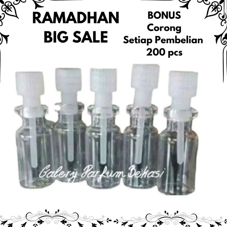Jual Ptl BOTOL TESTER KACA 3 ML BOTOL TESTER SAMPLE BOTOL OLES BOTOL ...