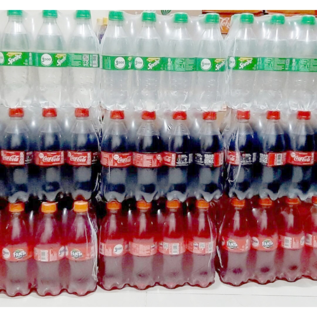 Jual x1 Pack/12 botol pet SPRITE COLA FANTA imut mini pet botol 250mL ...
