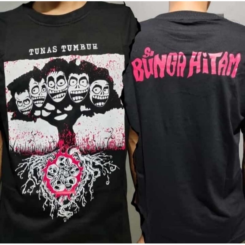 Jual Si Bunga Hitam/t-shirt/kaos/baju punk/lapak #rizqi_street ...