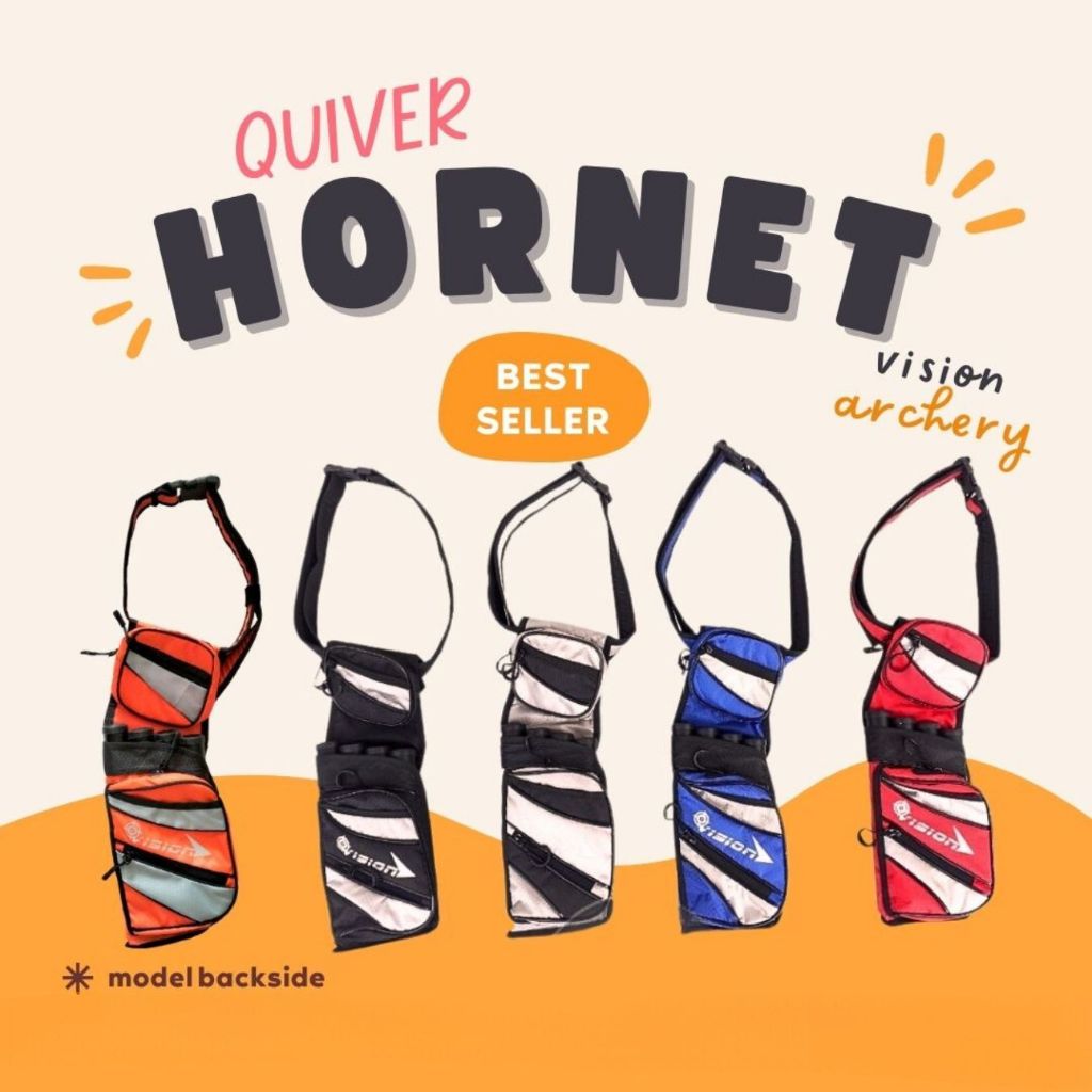 Jual Tas Quiver Panah Quiver Backside Hornet / Quiver Panahan Tas ...