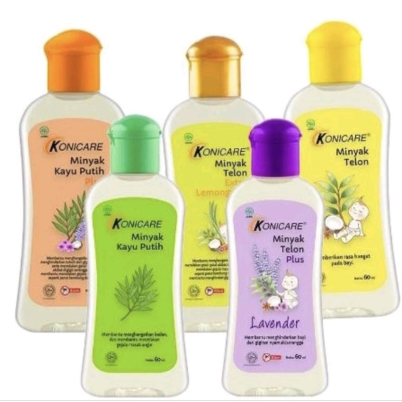 Jual Konicare Minyak Telon / Minyak Telon Plus / Minyak Kayu Putih ...