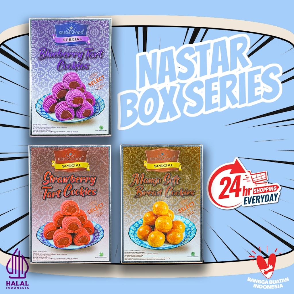 Jual NASTAR BOX SERIES KRISMA FOOD | Shopee Indonesia