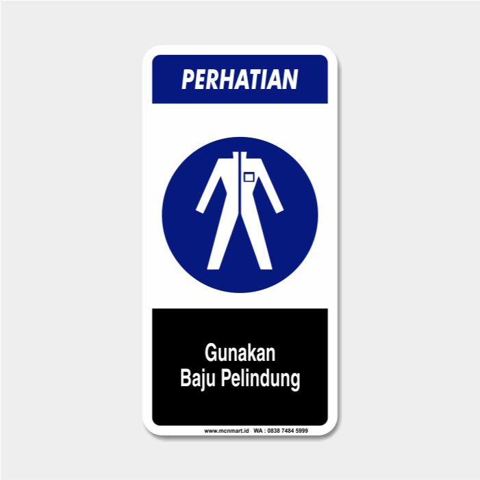 Jual Safety Sign Rambu K3 APD - Baju Pelindung | Shopee Indonesia