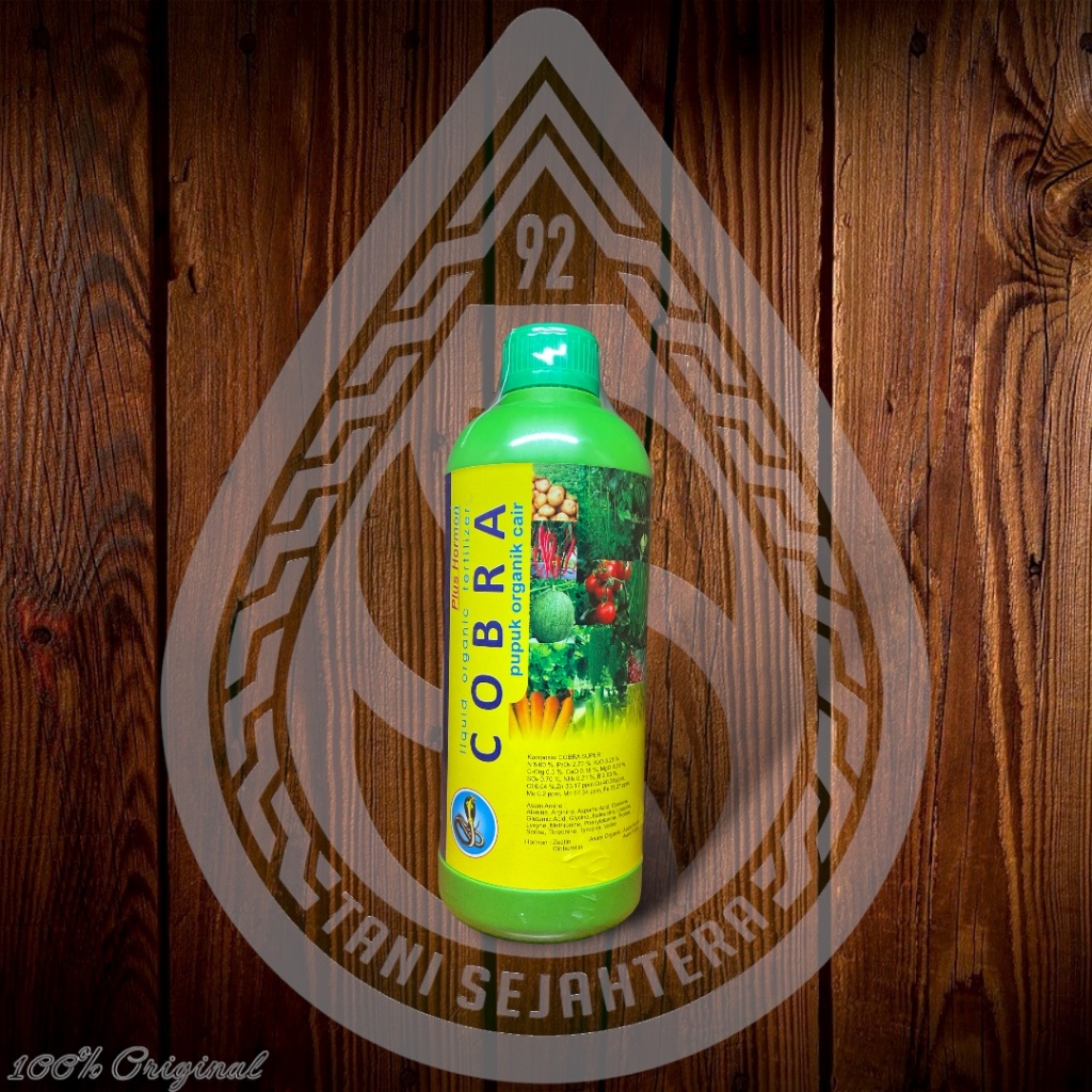 Jual PUPUK ORGANIK CAIR PLUS HORMON COBRA 1L | Shopee Indonesia