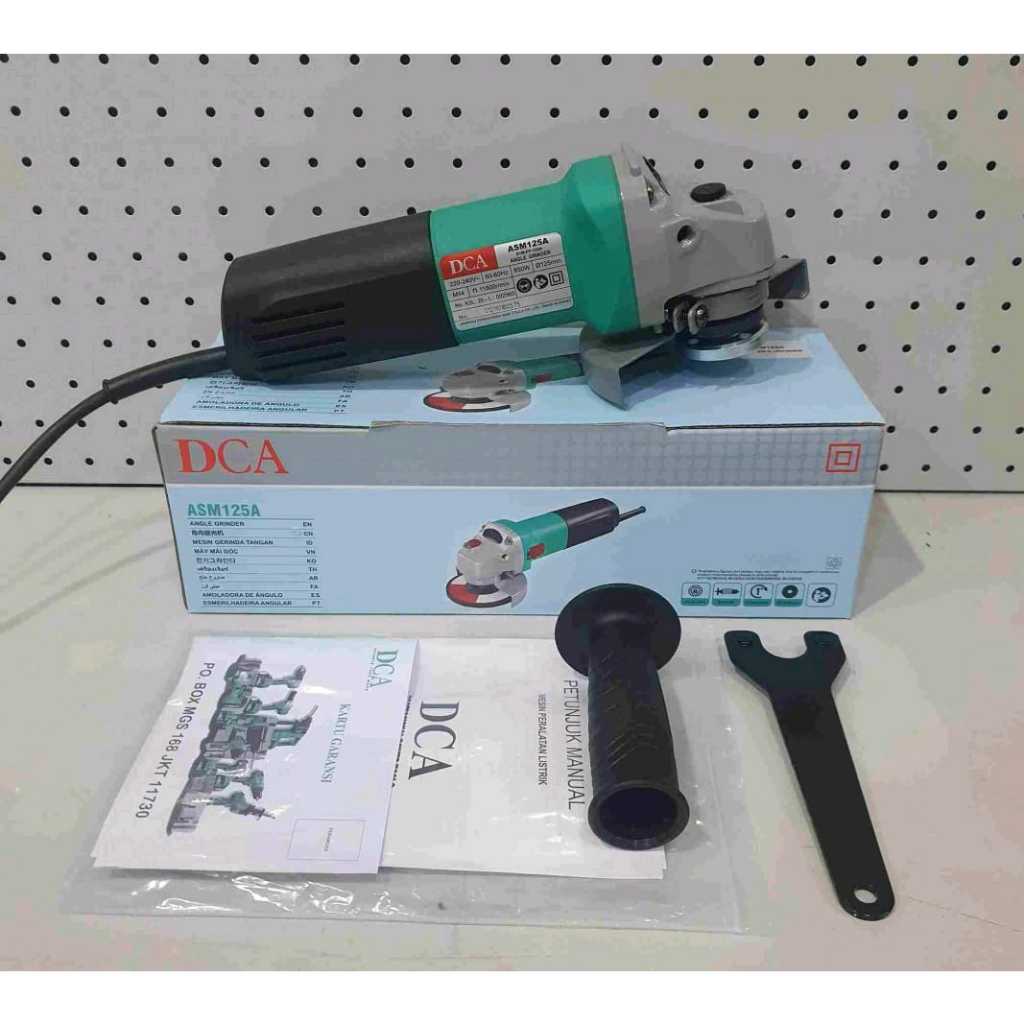 Jual DCA Mesin Gurinda Tangan Gerinda Angle Grinder ASM125A 5 inch ...