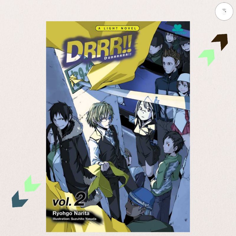 Jual Buku Novel DRRR!! Durarara!! Volume 2 - Ryohgo Narita dan Suzuhito ...