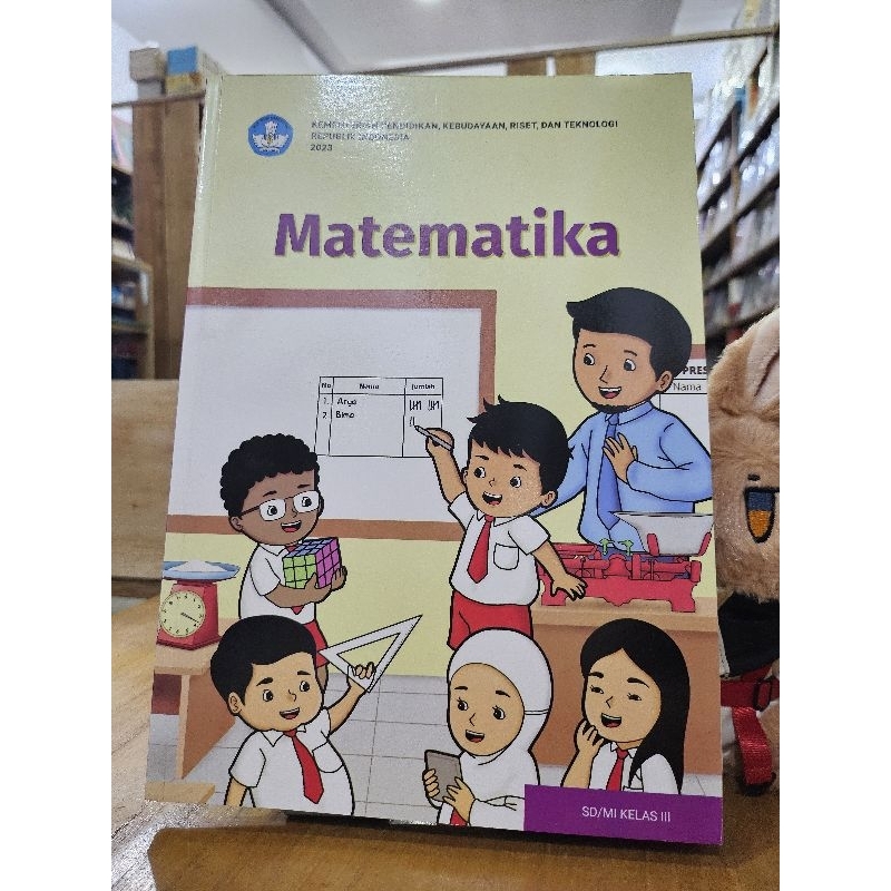 Jual Buku Matematika SD Kelas 1 2 3 4 5 6 Kurikulum Merdeka Teks Baru Kemendikbud | Shopee Indonesia
