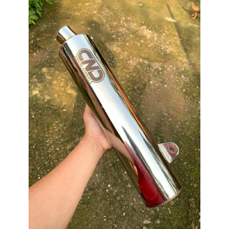 Jual Knalpot silencer standar racing CND SupraX125 Wave knalpot ckdd ...
