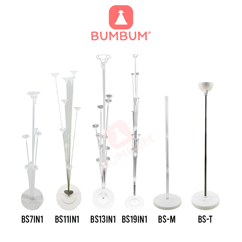 Jual Stik Balon Standing Stand Balon Tatakan Balon 7in1 11in1 13in1 ...