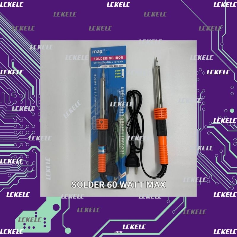 Jual SOLDER 60 WATT MAX | Shopee Indonesia