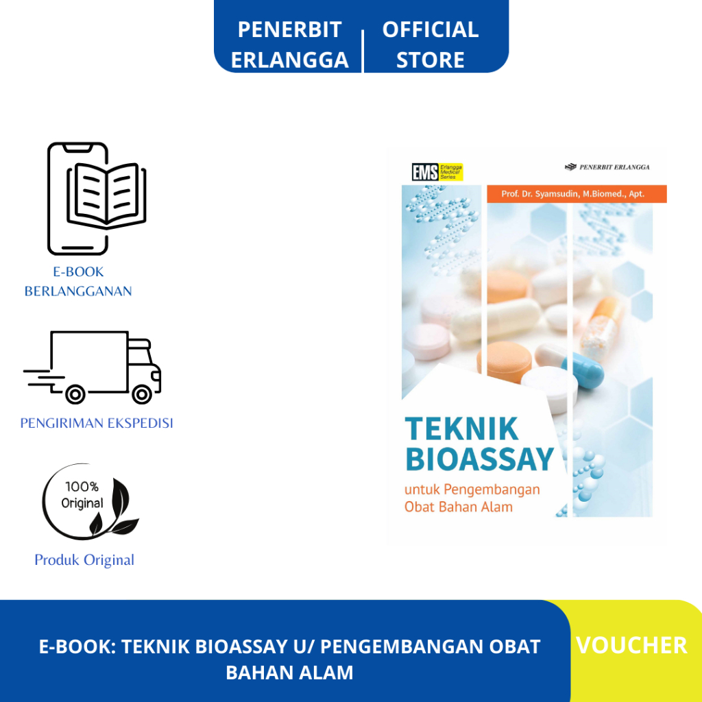 Jual [Erlangga Official] Voucher E-book: Teknik Biossay Untuk ...