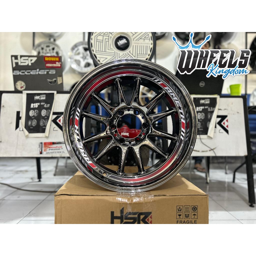 Jual VELG SAMLONG R18 HSR ORIGINAL AMETH HOLE PCD 6X19 LEBAR 9,5 ET0 ...