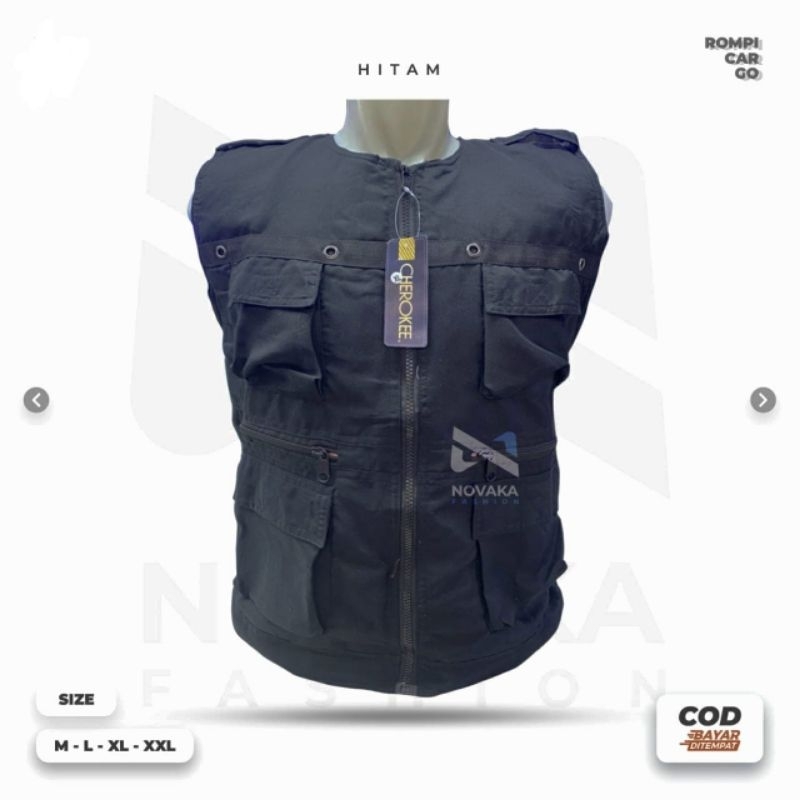 Jual rompi lapangan // rompi tactical // rompi multifungsi // rompi ...