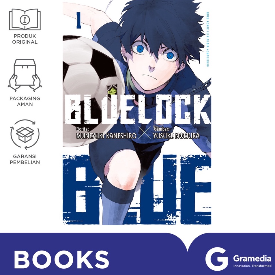 Jual Dapatkan Segera Blue Lock 1 Muneyuki Kaneshiro Yusuke Nomura ...