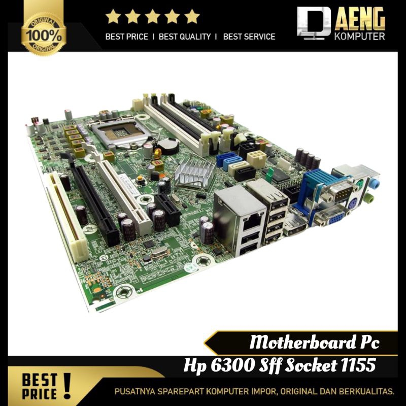 Jual Motherboard Mainboard Mobo PC built up 1155 Hp Compaq Pro 6300 SFF ...