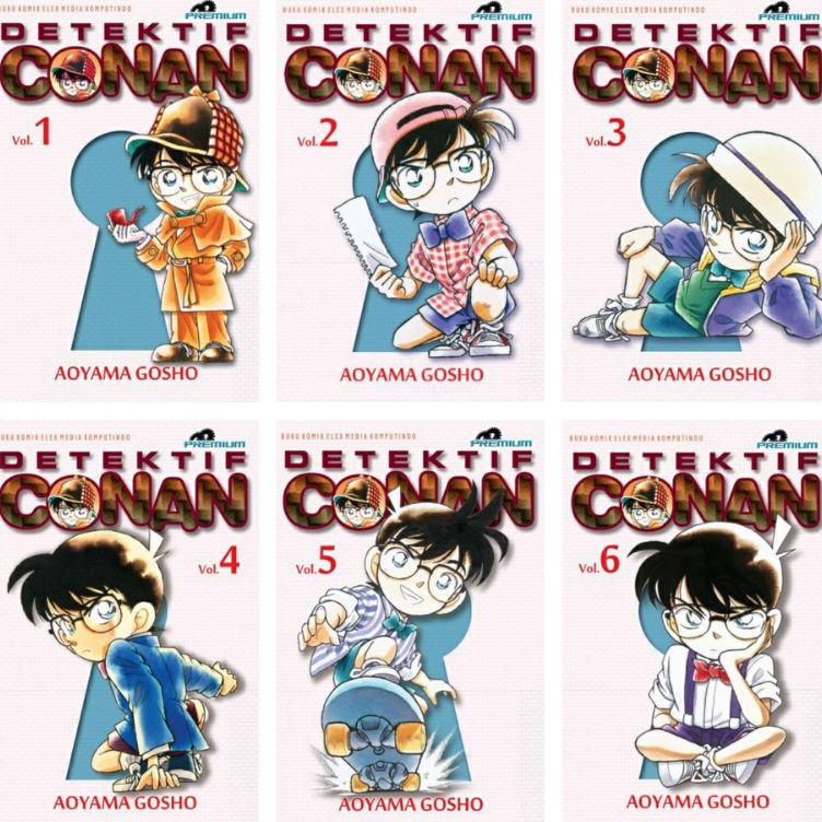Jual Penjualan Pilihan Buku Komik Detektif Conan Premium Vol 1 2 3 4 5 6 7 8 9 1 11 12 13 14 15 ...