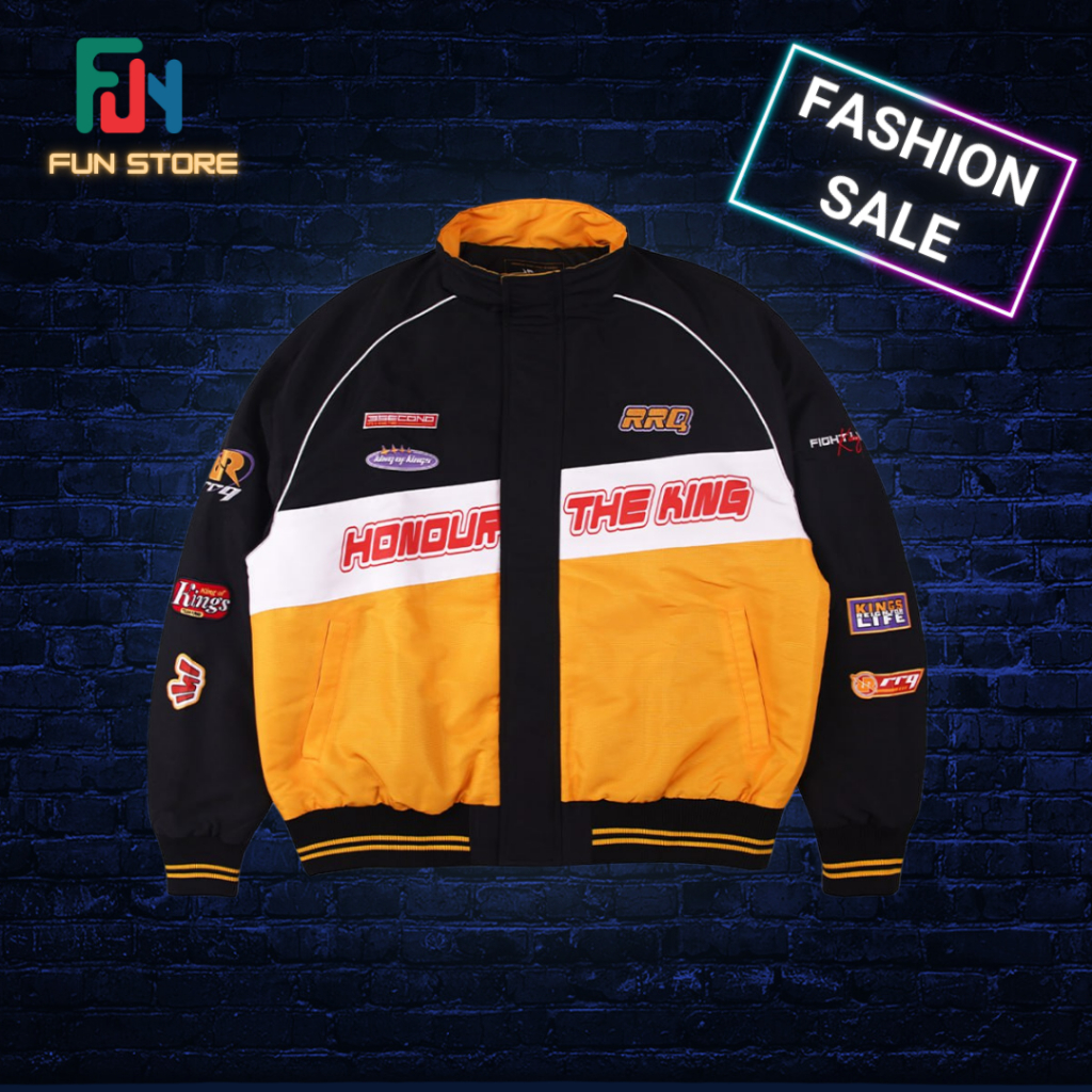 Jual jacket RRQ Honour Nascar terbaru tahun 2024 Oversize RRQ Hoshi ...