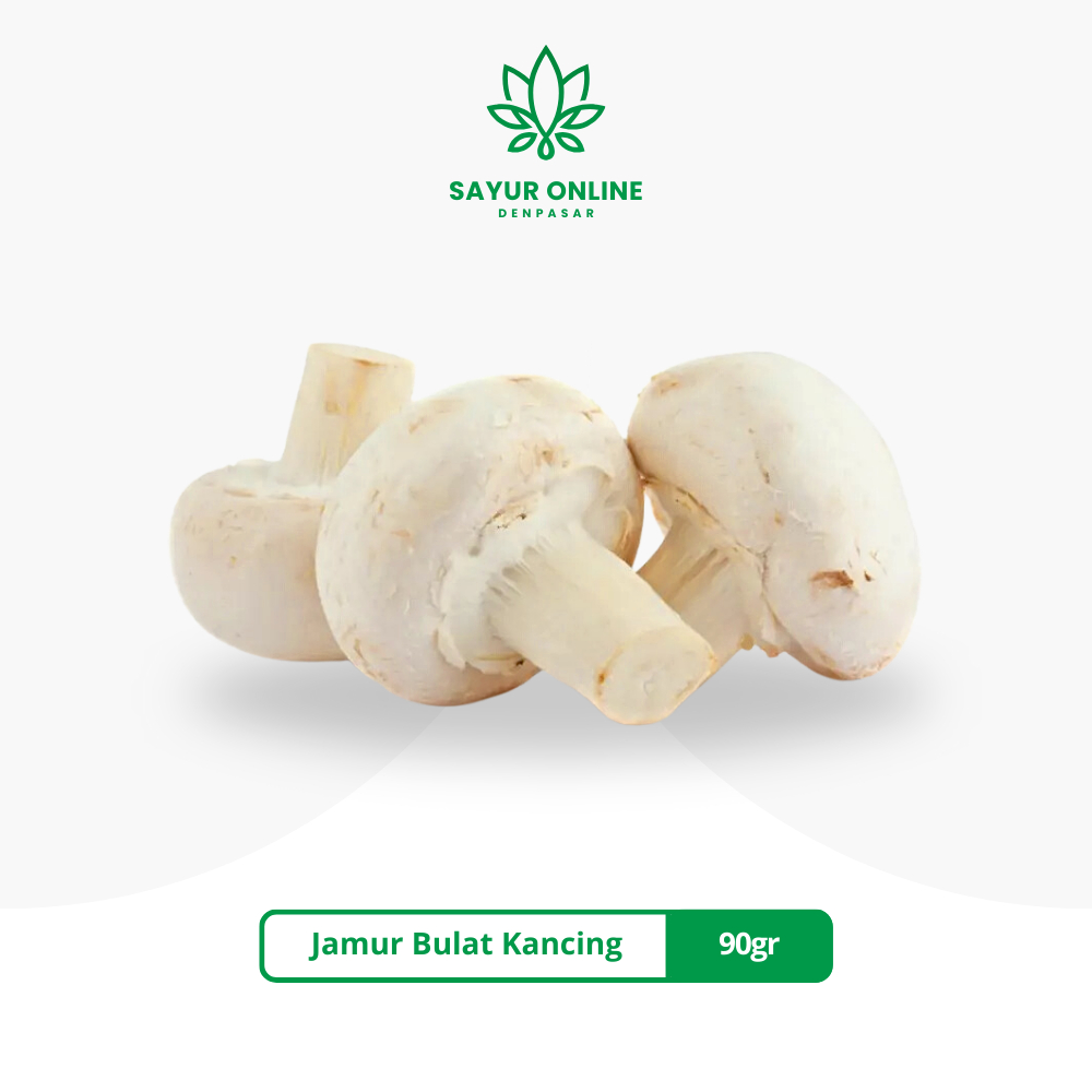 Jual Jamur Bulat Kancing 90gr - Sayur Online Denpasar | Shopee Indonesia