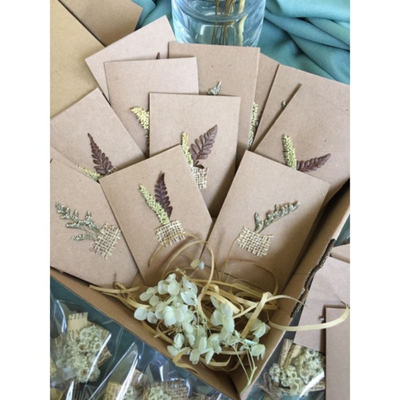 Jual GIFT CARD RUSTIC/GREETING CARD RUSTIC/KARTU UCAPAN RUSTIC/GIFT ...