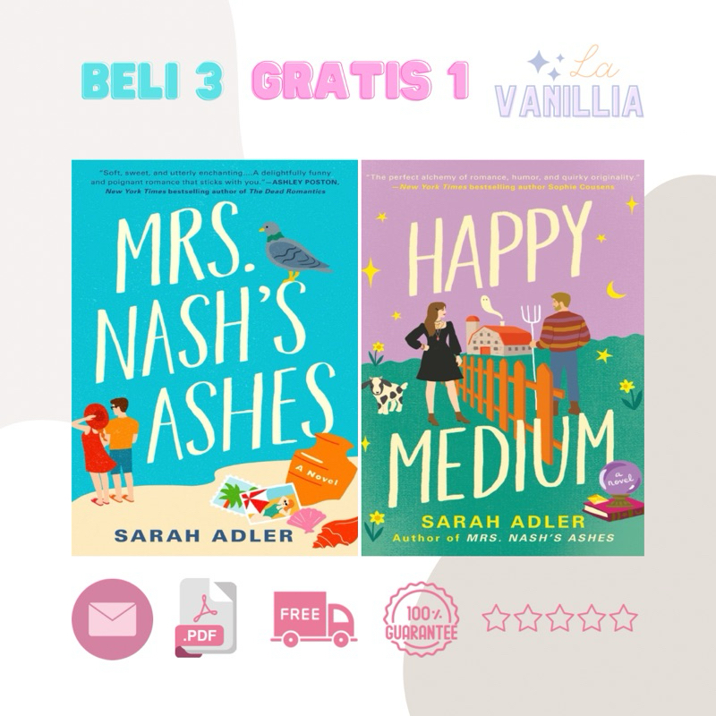 Jual Mrs Nash's Ashes Happy Medium by Sarah Adler | Shopee Indonesia