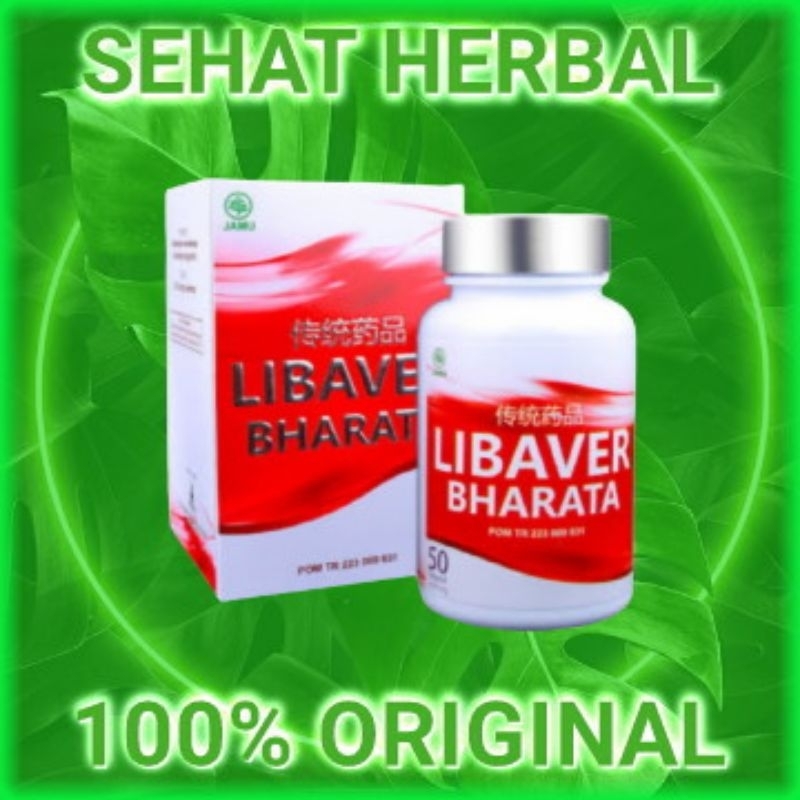 Jual LIBAVER BHARATA ASLI 100% ORIGINAL OBAT LIVER DAN HEPATITIS ABCDE ...