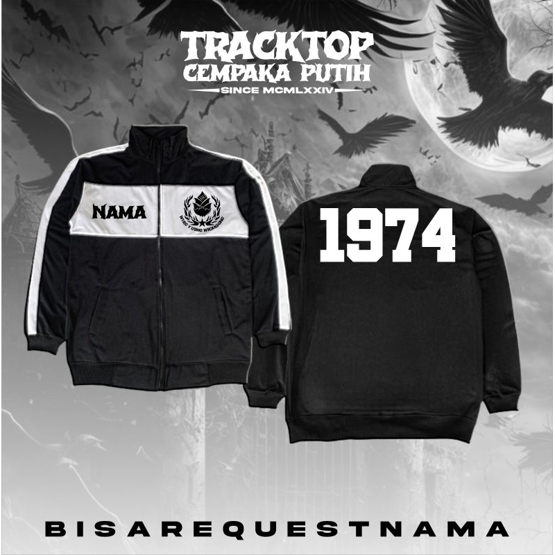 Jual Tracktop Cempaka Putih 1974 Desain Simpel Terbaru Sablonan Depan ...