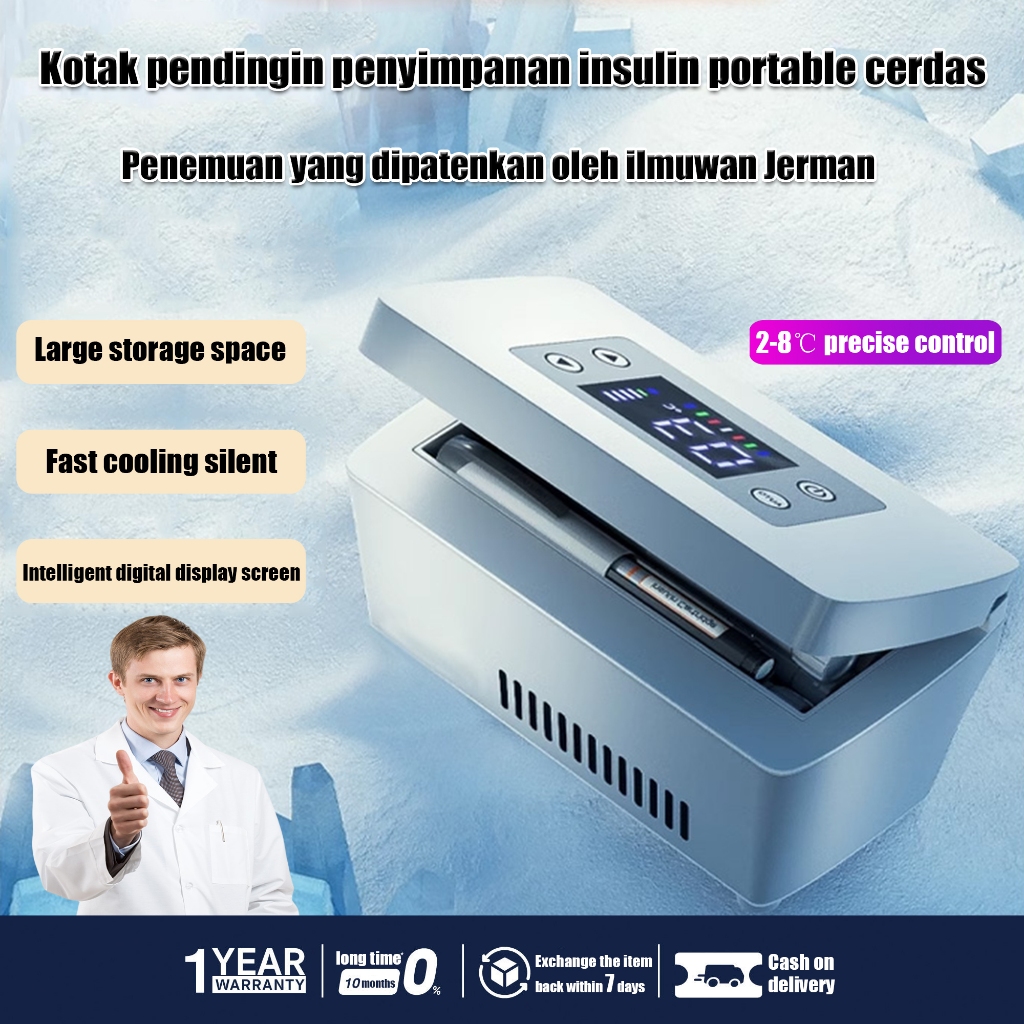 Jual Kotak pendingin penyimpanan insulin portable cerdas /2025 Tas Pendingin Portable/Portable ...