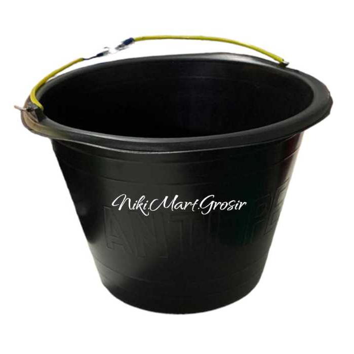 Jual Ember Timba Plastik 18 Hitam / Ember Timba Cor Anti Pecah ...