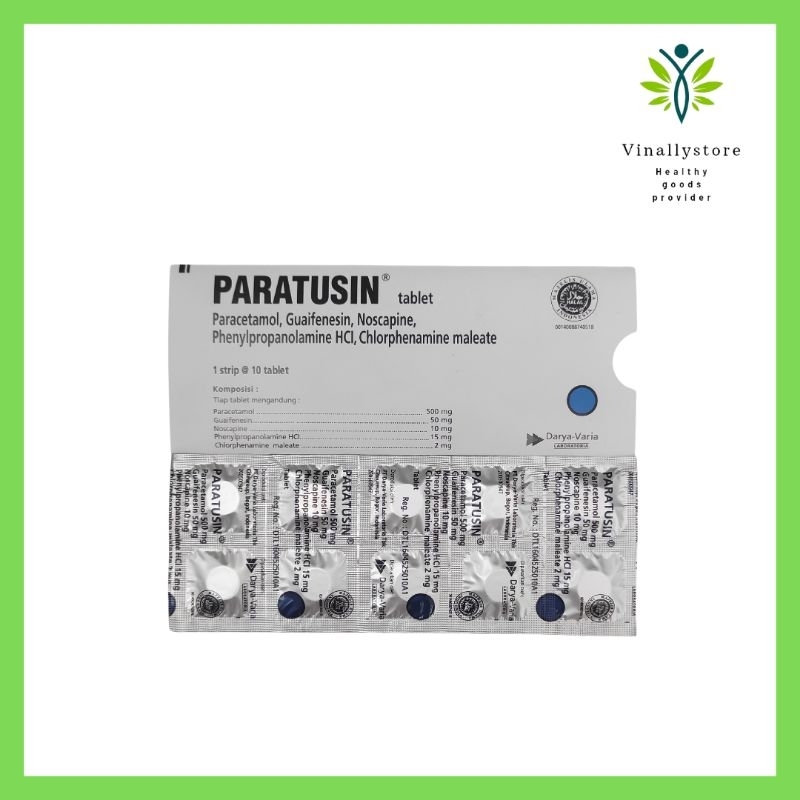 Jual PARATUSIN TABLET (per Strip) | Shopee Indonesia