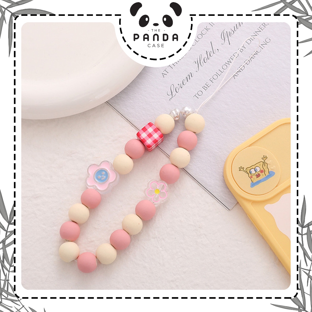 Jual [TPC] PHONE STRAP Portabel Ins Handmade Manik-Manik Kristal ...