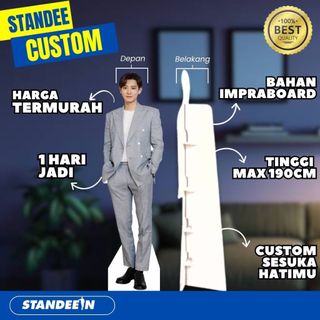 Jual Standee Custom Real Size / Human Standee Figure / Standee KPOP ...