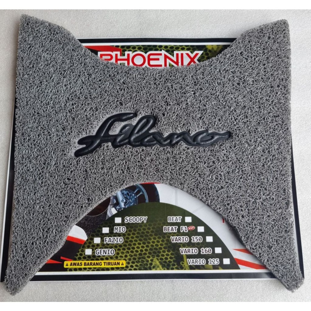 Jual Karpet Kaki Grand Filano Kualitas Tebal Spoon Eva Tulisan Press ...