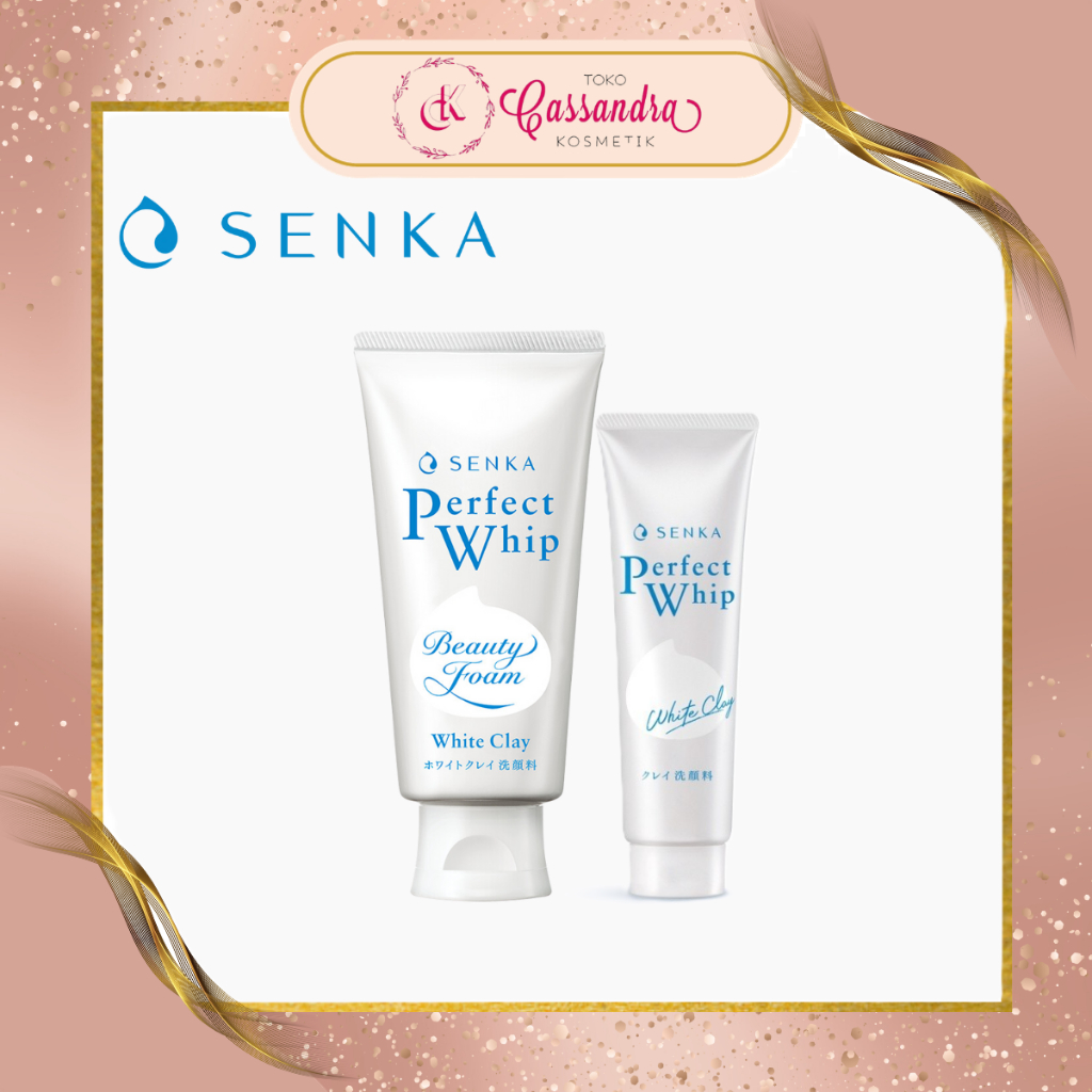 Jual SENKA PERFECT WHITE CLAY FACIAL WASH (BPOM) | Shopee Indonesia