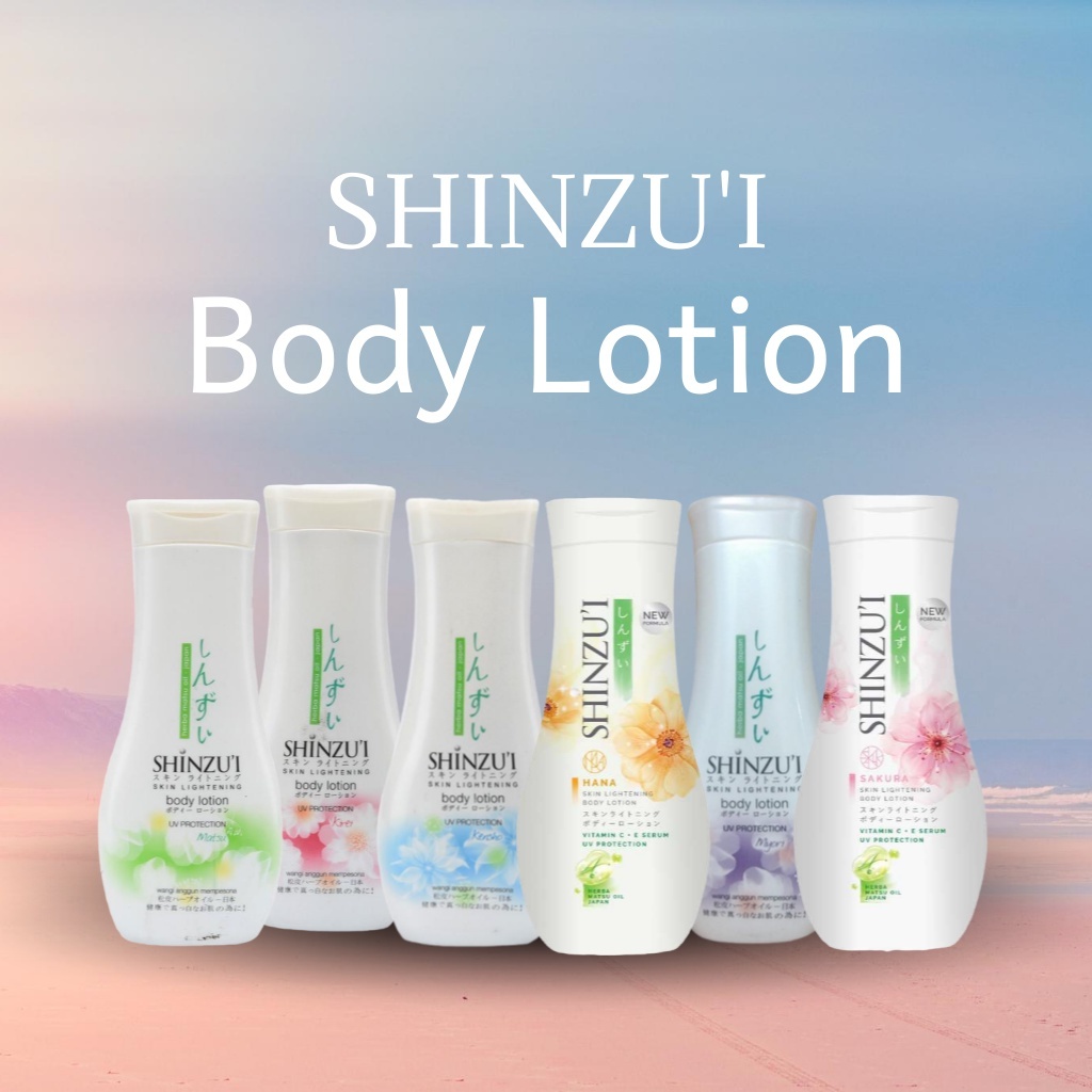 Jual SHINZUI Body Lotion UV Protection 100mL / 210mL / Pelembab Tubuh ...
