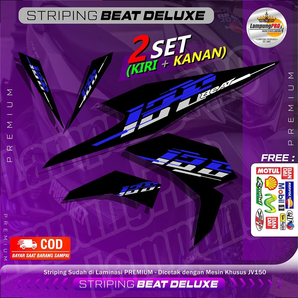 Jual STRIPING BEAT DELUXE 135 | STRIPING STIKER LIST DECAL BEAT DELUXE ...