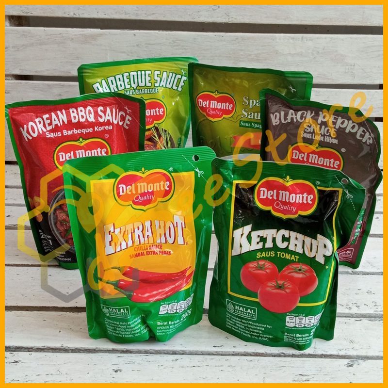 Jual Saos Delmonte Del Monte Saus Tomat Sambal Extra Hot Barbeque ...
