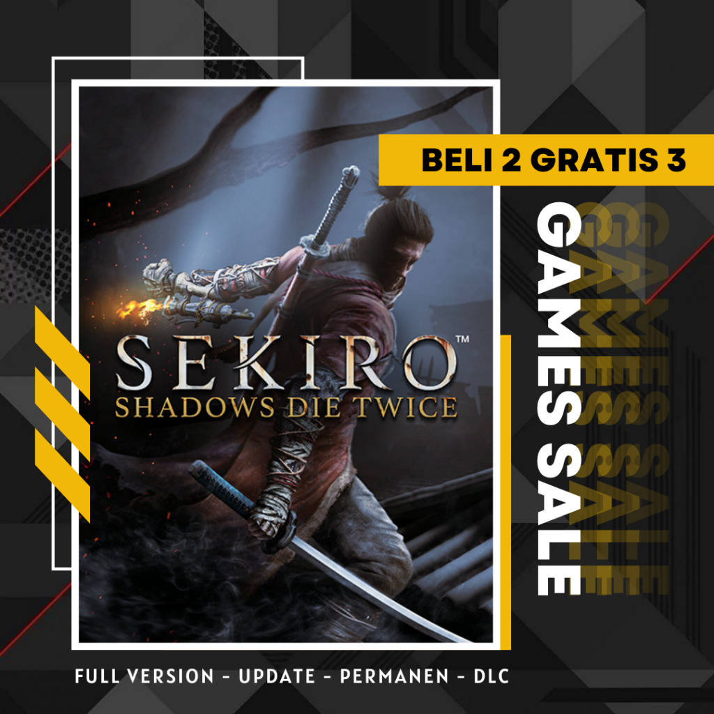 Jual SEKIRO SHADOWS DIE TWICE GOTY EDITION - GAME PC - GAME LAPTOP - PC GAMES | Shopee Indonesia