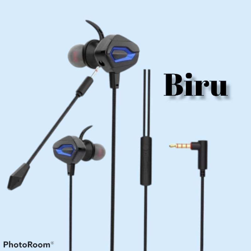 Jual Headset Earphone Gaming PUBG XG-220 GM-008 Suara Dual Bass dengan ...