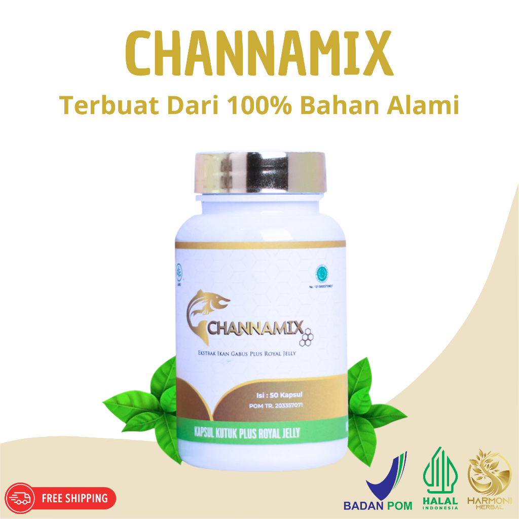Jual Kapsul Kutuk Premium Channamix Albumin Ikan Gabus - Pengering ...