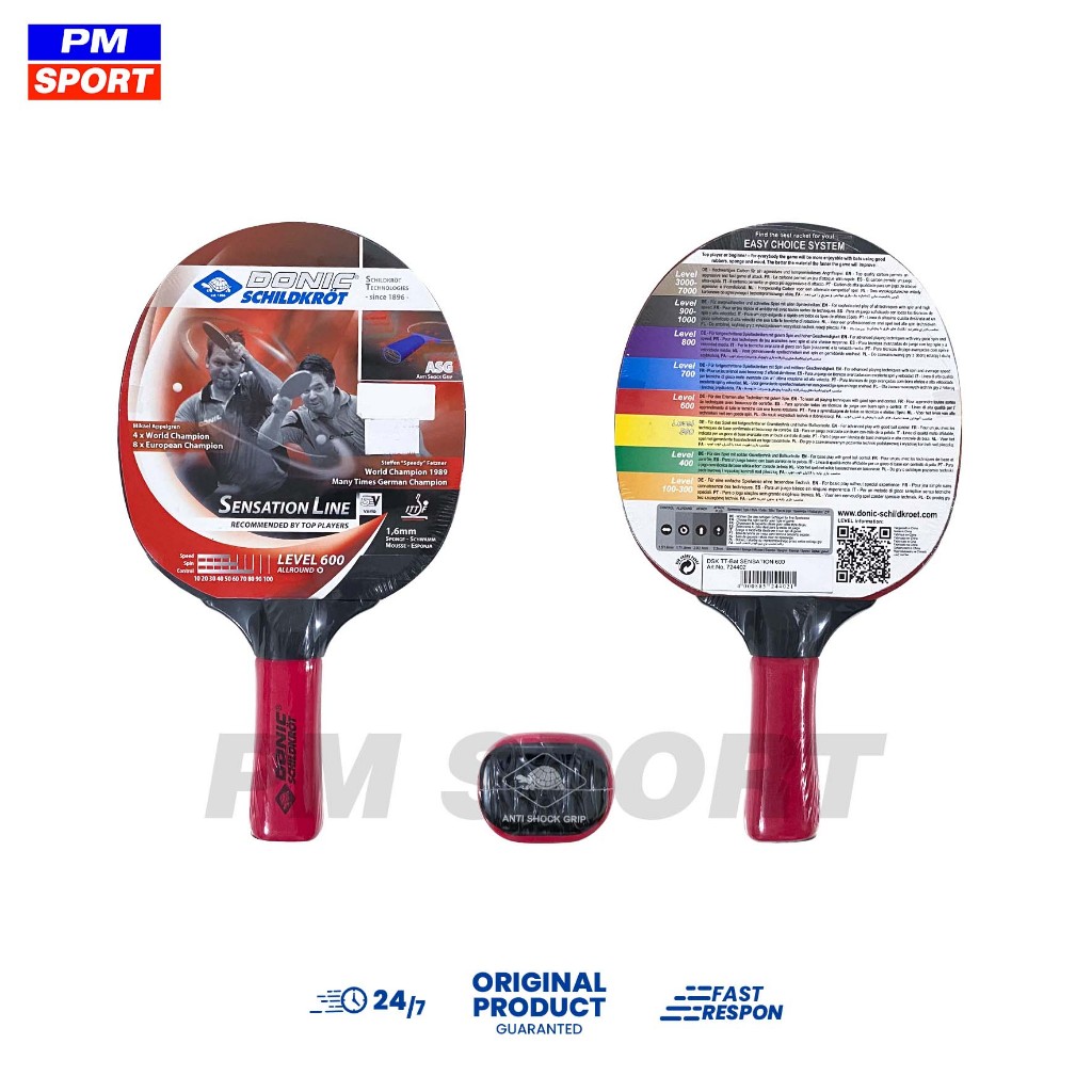Jual BET TENIS MEJA / BAT PINGPONG SCHILDKROT SENSATION 600 ALLROUND ORIGINAL | Shopee Indonesia