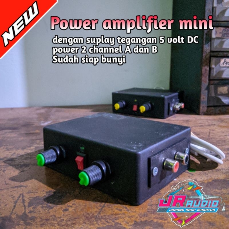 Jual power amplifier mini 5 volt cocok untuk miniatur | Shopee Indonesia