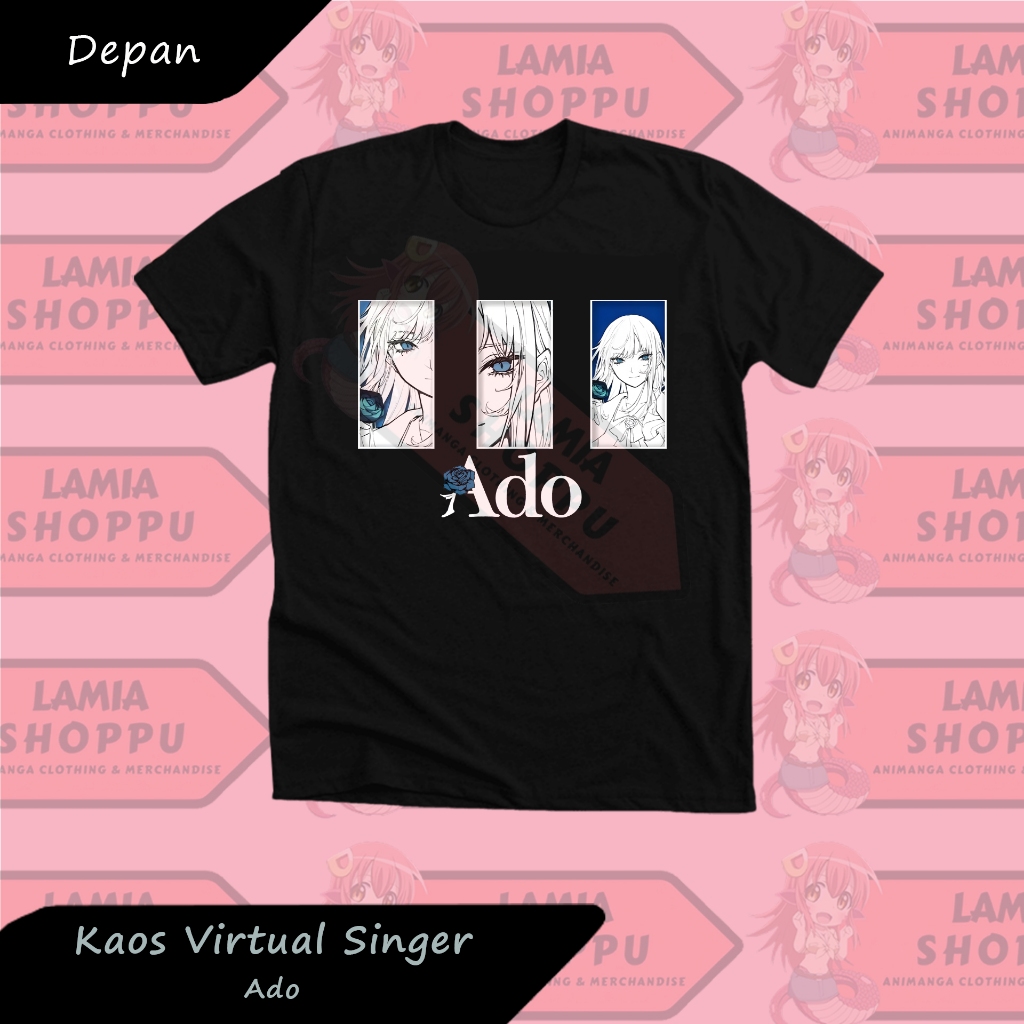 Jual LS - Kaos Ado Virtual Singer T-Shirt Ado Vtuber | Shopee Indonesia