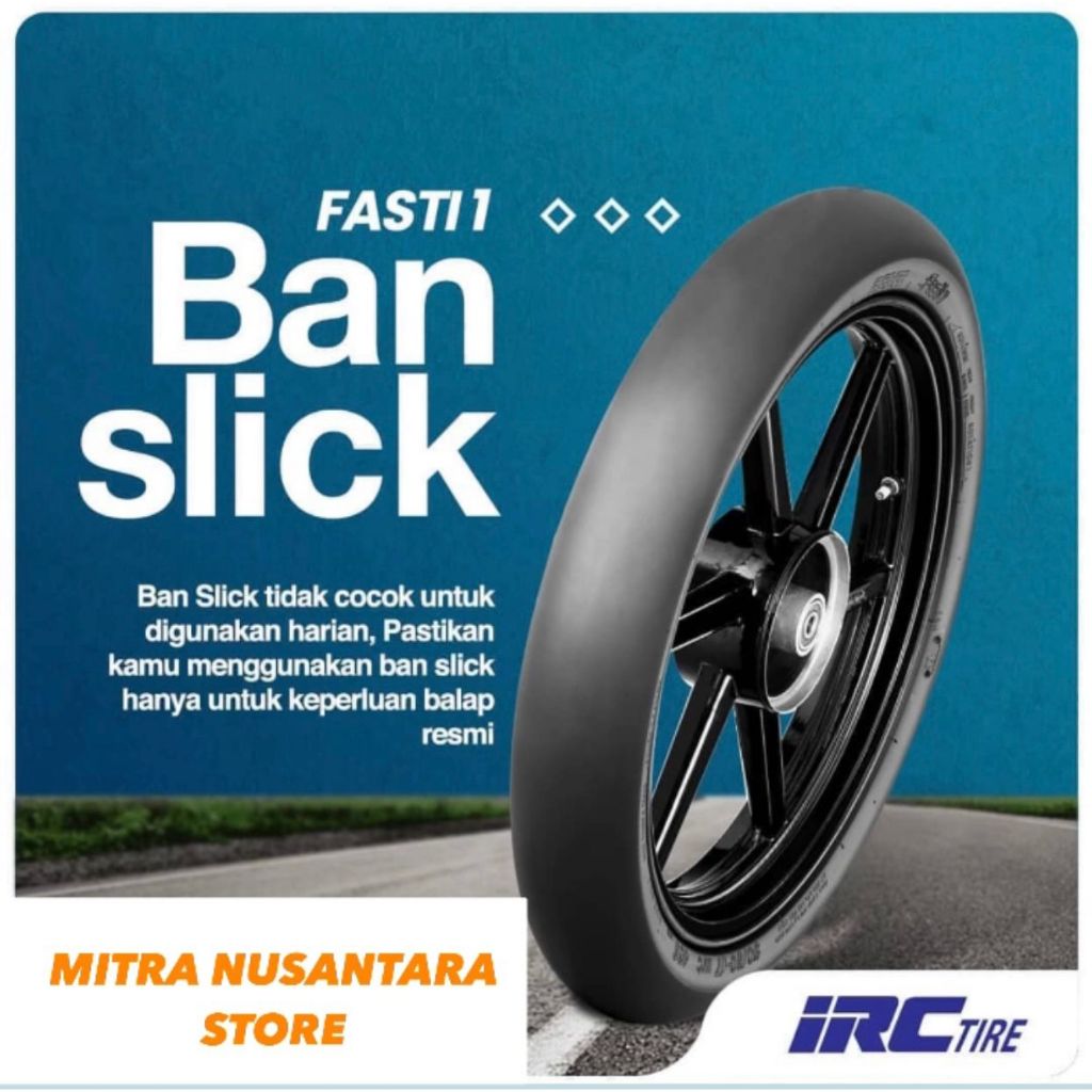 Jual BAN IRC 90/80-17 FASTI 1 RACING COMPOUND TUBELESS | Shopee Indonesia