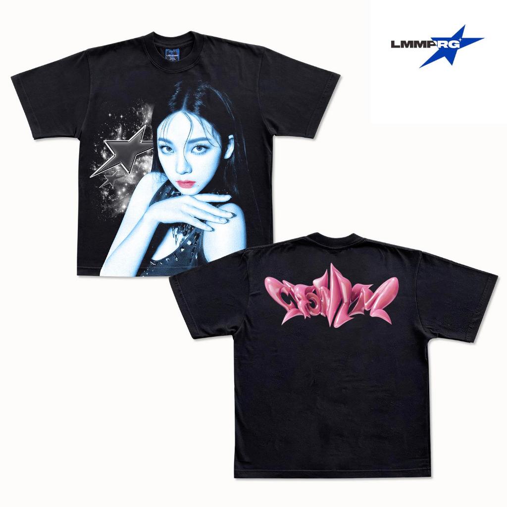 Jual KAOS BAJU KARINA AESPA YU JI MIN T-SHIRT OVERSIZE | LMM PRG ...
