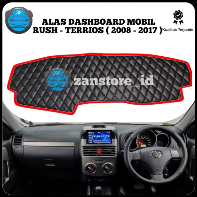 Jual Alas / Cover Dashboard Kulit Sintetis RUSH/TERRIOS (2008-2017 ...