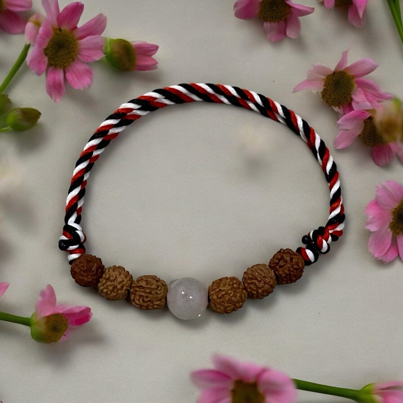 Jual Gelang Tridatu Energi Cinta Kasih - Rose Quartz dan Rudraksha ...