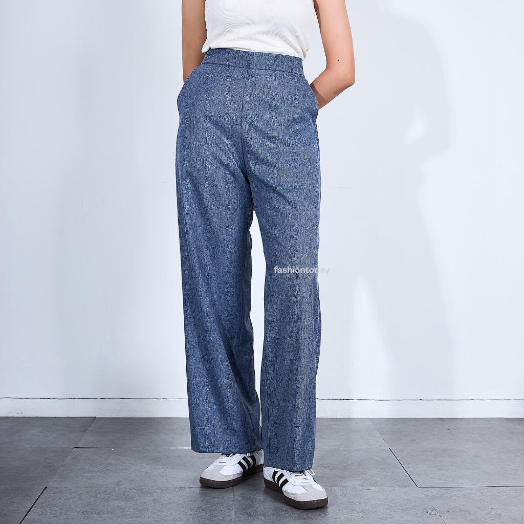 Jual Alice Pants Linen ( Celana Premium FASHIONTODAY ) | Shopee Indonesia