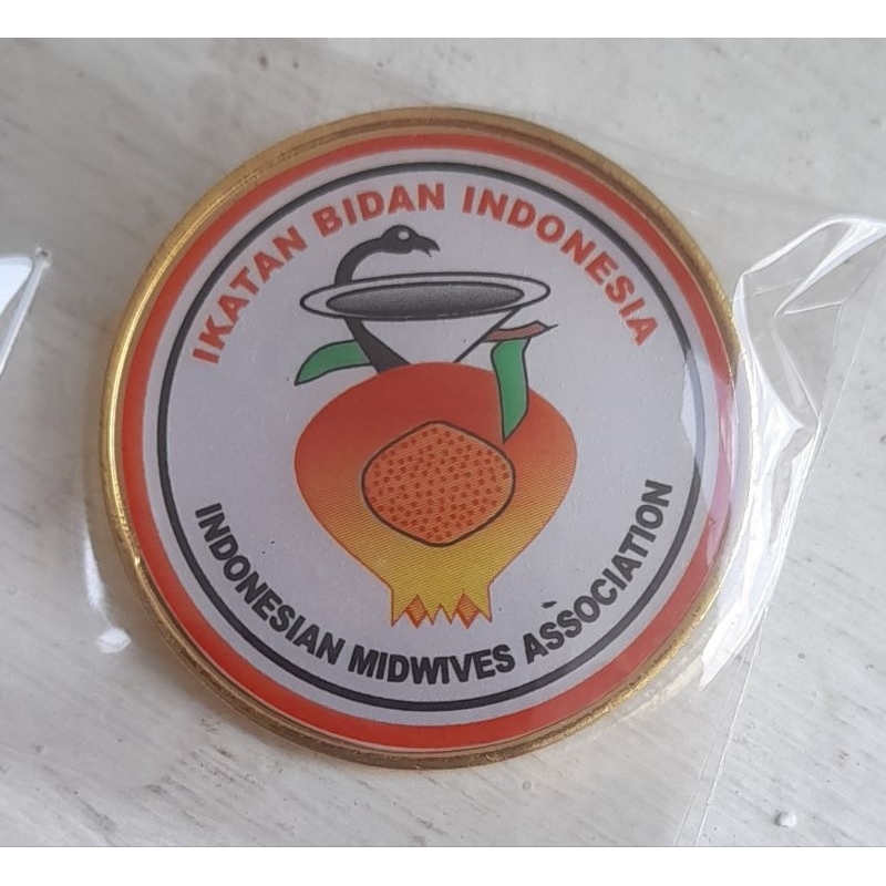 Jual pin IBI ( ikatan bidan indonesia ) logo baru SNI | Shopee Indonesia